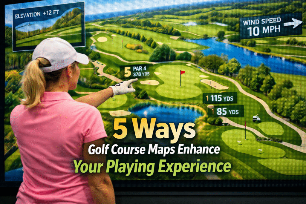 Know How Golf Course Maps Improve Your Playing Experience